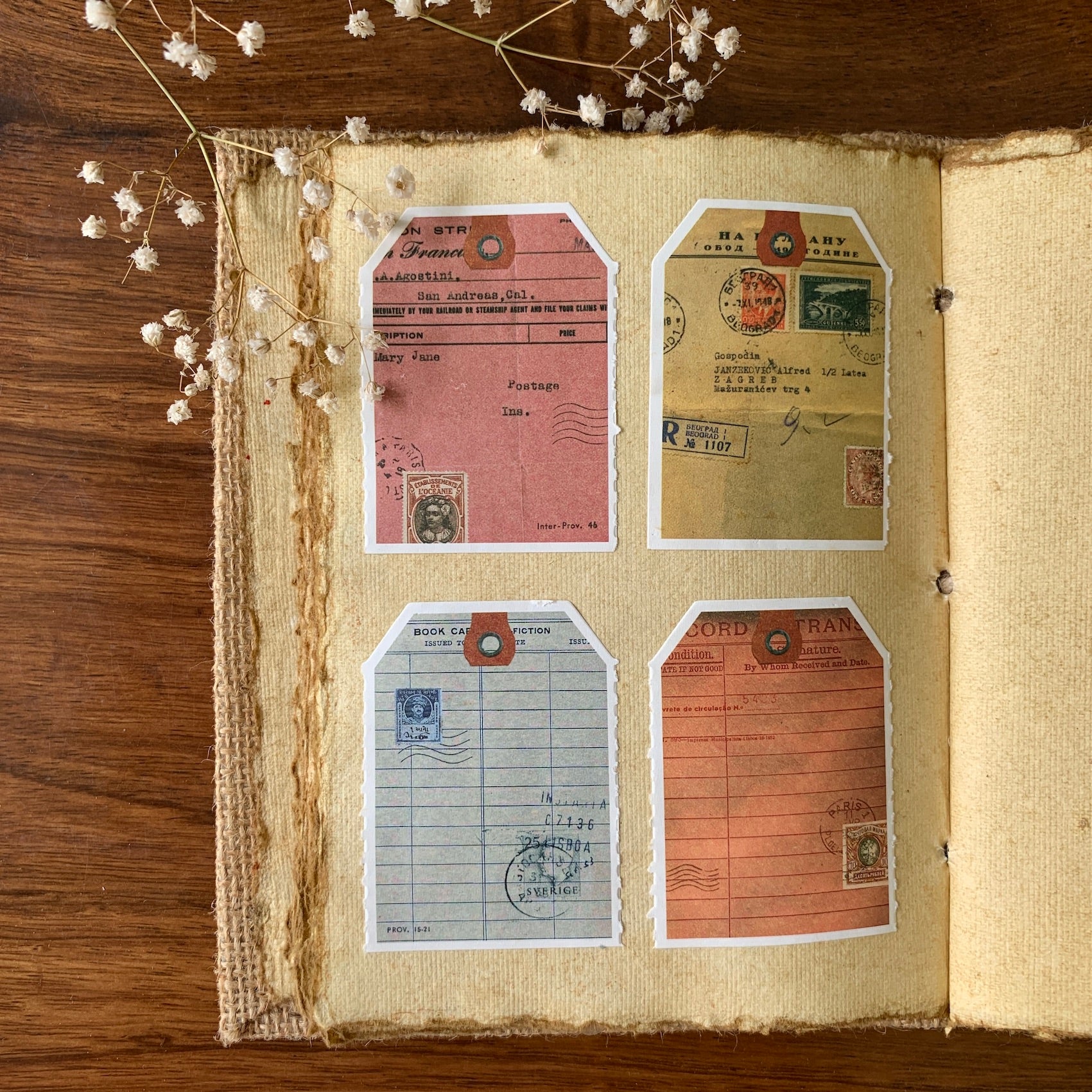 Vintage Receipt Tag Roll – The Bodhi Journal | Bodhizen India Pvt Ltd